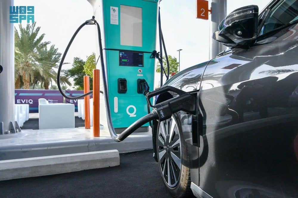 Saudi Arabia launches EVIQ fast-chargers for electric vehicles in ...