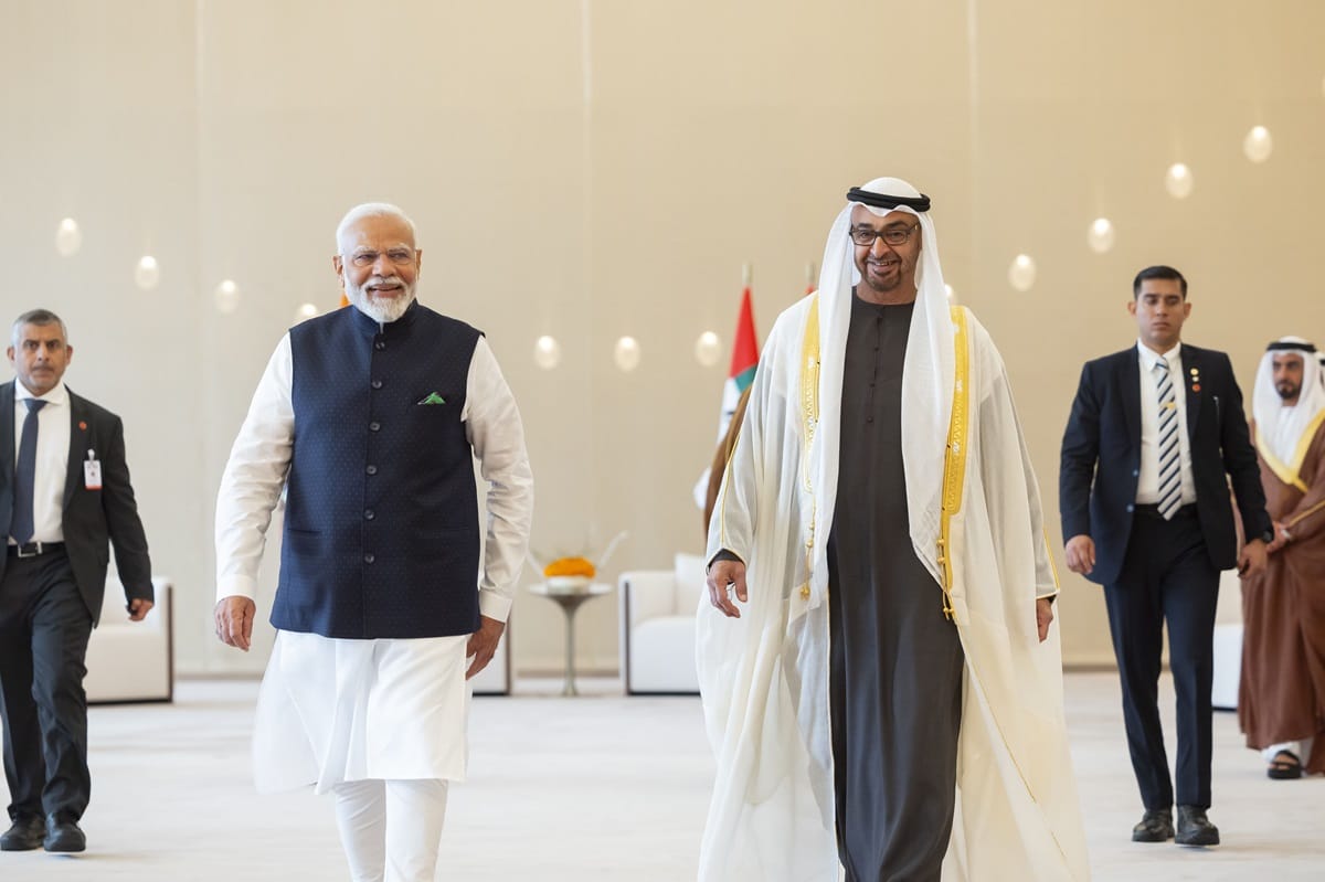 UAE-India: President Sheikh Mohamed and Prime Minister Modi meet to ...
