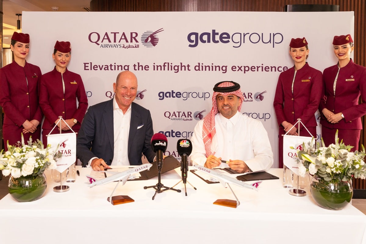 Qatar Airways signs deal to enhance in-flight meals as new menus ...