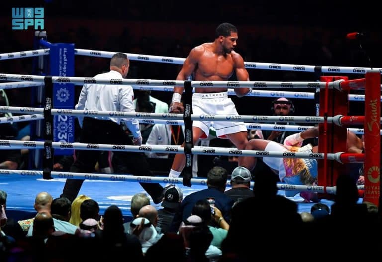 Anthony Joshua knocked out Francis Ngannou for commanding boxing win in ...
