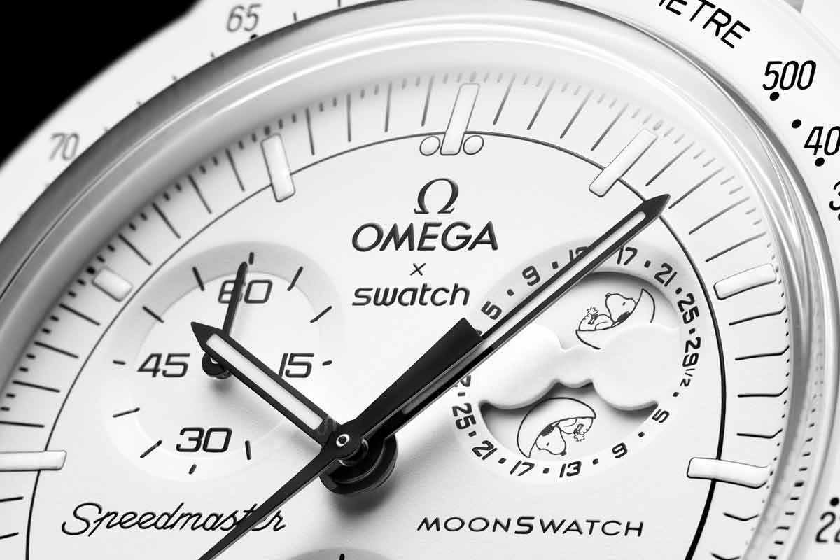 A new lunar landing for the Bioceramic MoonSwatch - with a moon phase ...