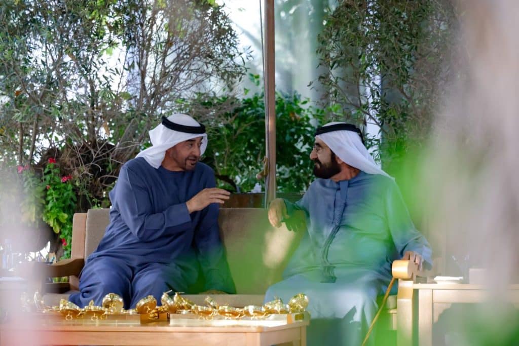 UAE President, Dubai Ruler meet to discuss national progress - Arabian ...