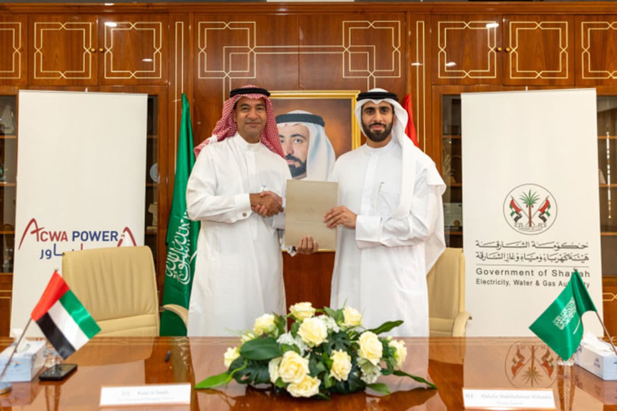 ACWA Power, SEWA sign agreement for Sharjah’s first independent water ...