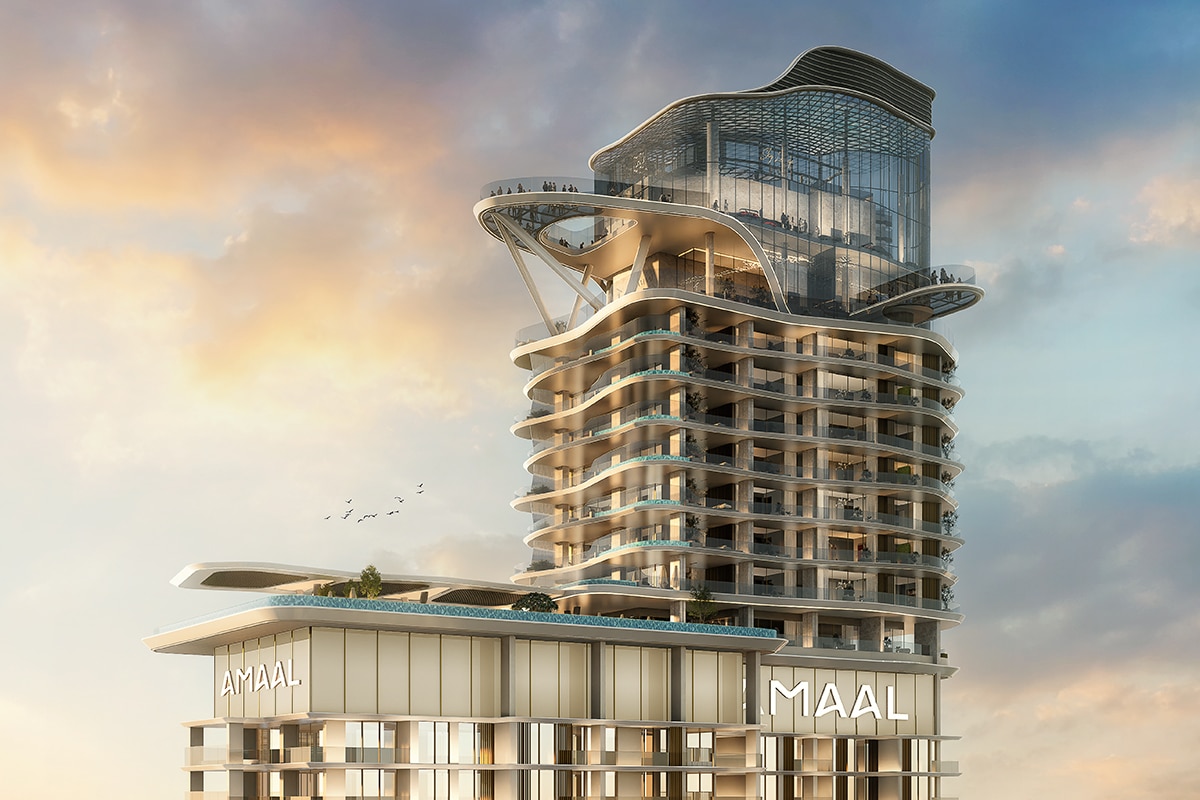 UAE real estate: Amaal unveils 48-storey landmark development in Dubai ...