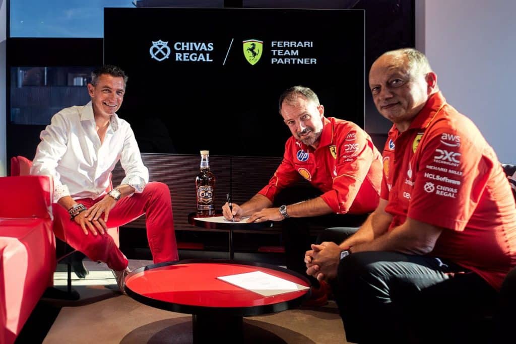 Chivas Regal announces global partnership with Scuderia Ferrari HP ...