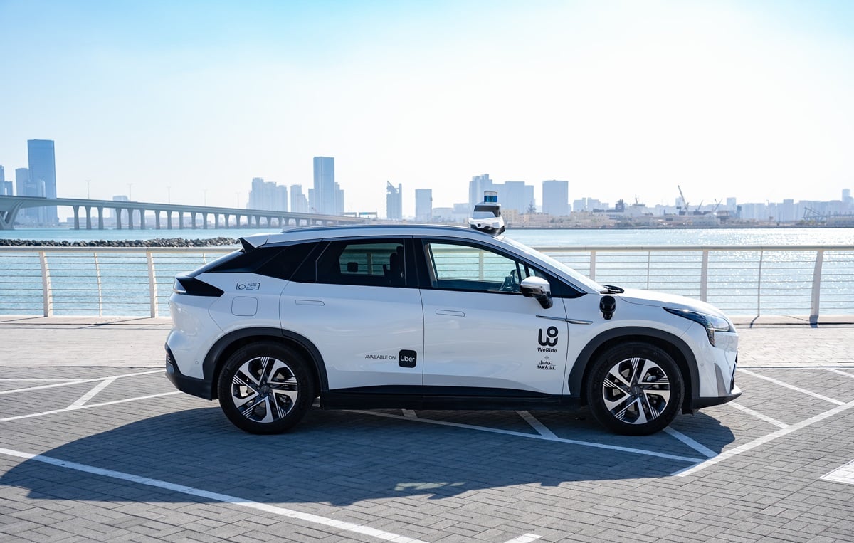 Abu Dhabi launches self-driving robot Uber taxis - Arabian Business ...