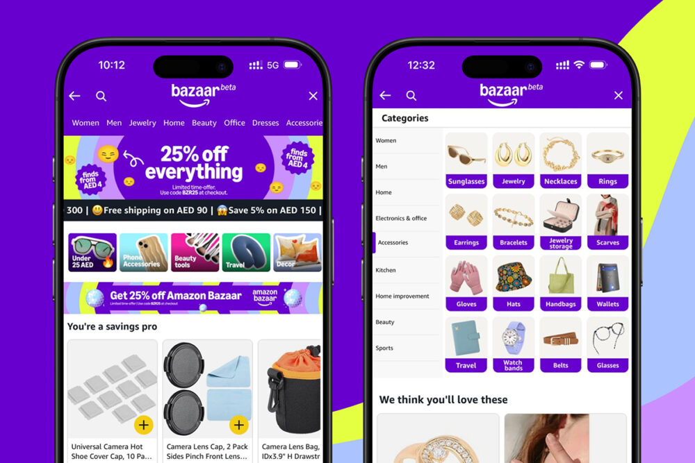 Amazon UAE launches new Bazaar shopping experience with products starting at $1.09 - Arabian ...