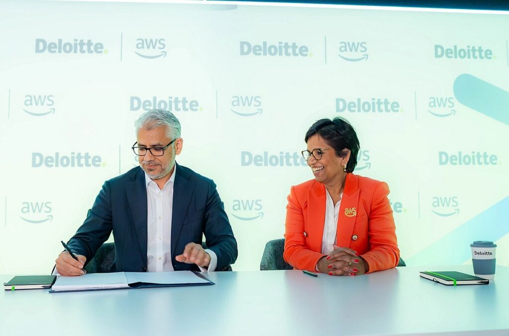 Deloitte and AWS unveil $1bn Middle East digital transformation alliance by 2030 - Arabian ...