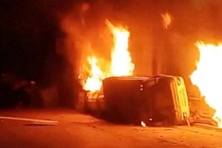 Trump threatens Iran over protest deaths as unrest flares - Arabian ...