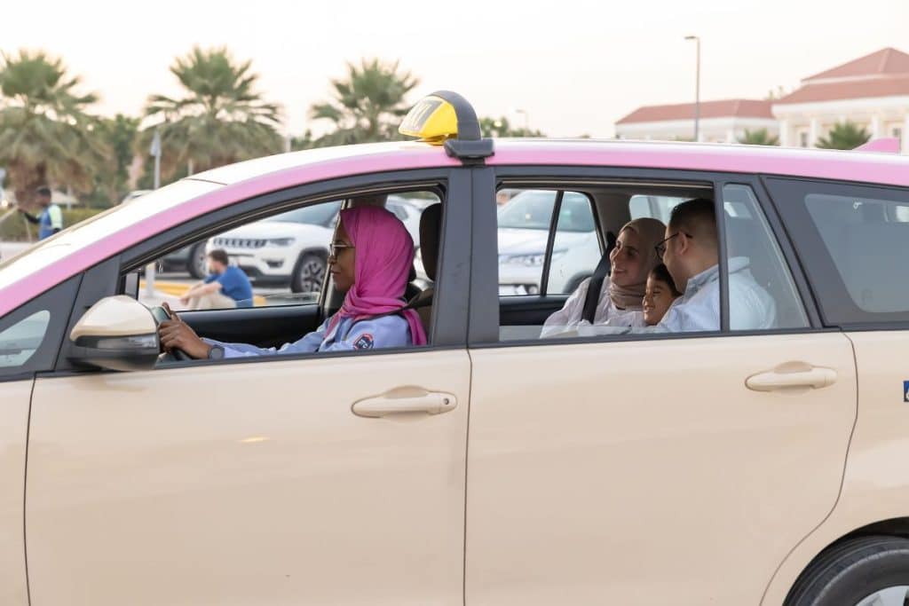 Inside Dubai’s exclusive Pink Taxis keeping women and families safe for ...