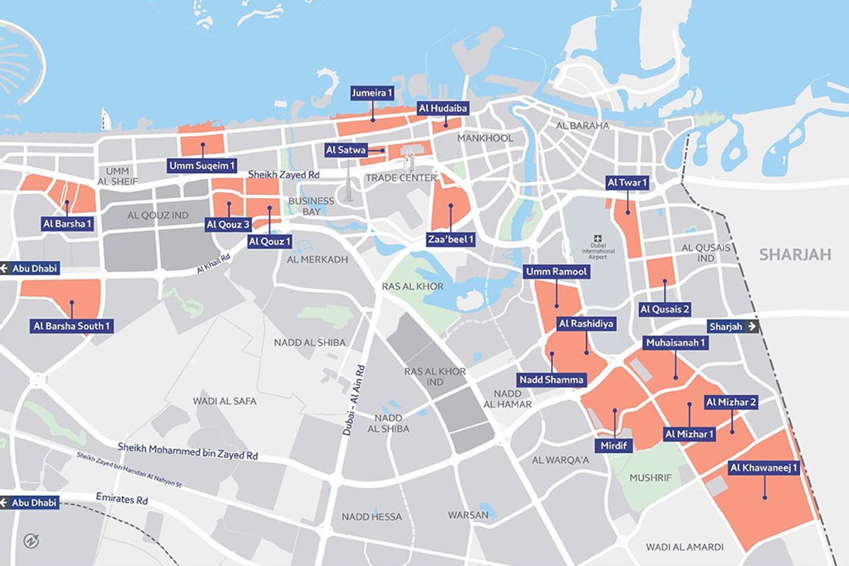 RTA to improve road connections to 19 residential areas in Dubai ...