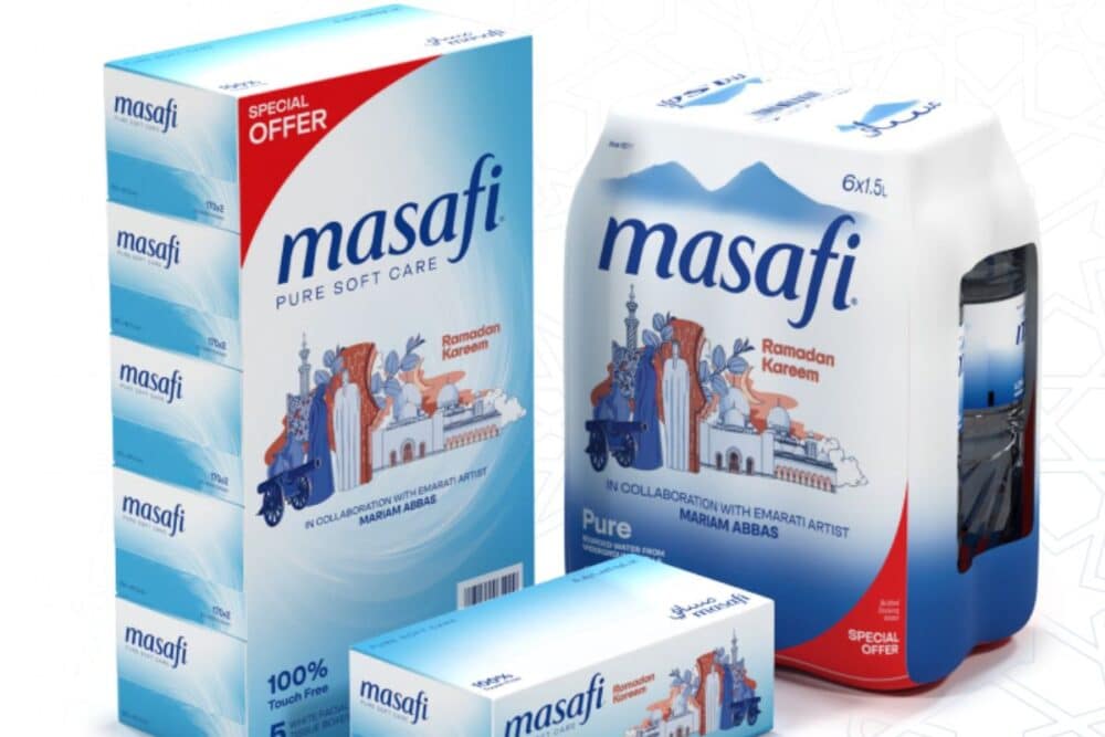 UAE water brand Masafi unveils Ramadan packaging to celebrate the story of UAE - Arabian ...